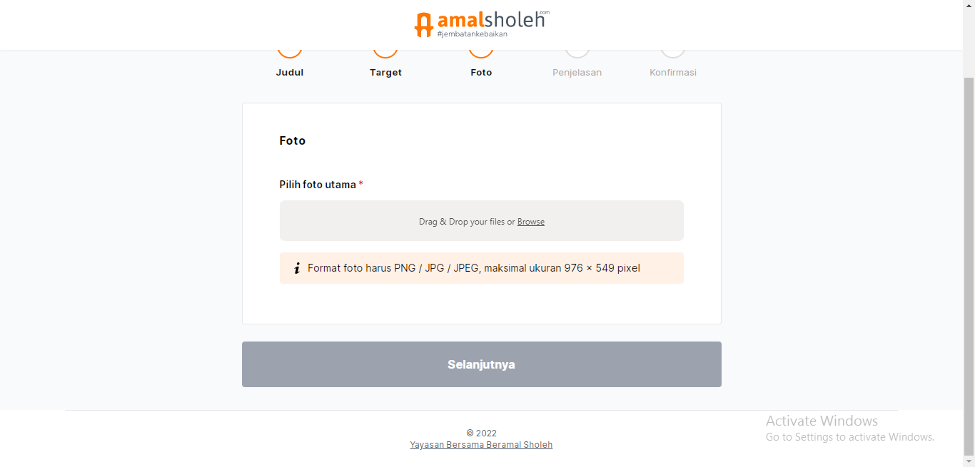 Membuat Program - Amalsholeh Helpdesk