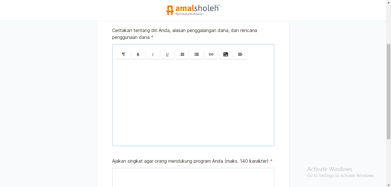 Membuat Program - Amalsholeh Helpdesk